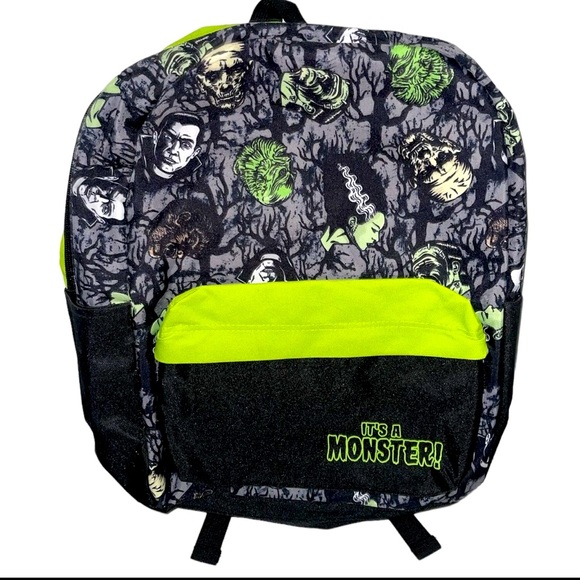 Bags | Universal Studios Monsters Backpack Large Frankenstein Dracula ...
